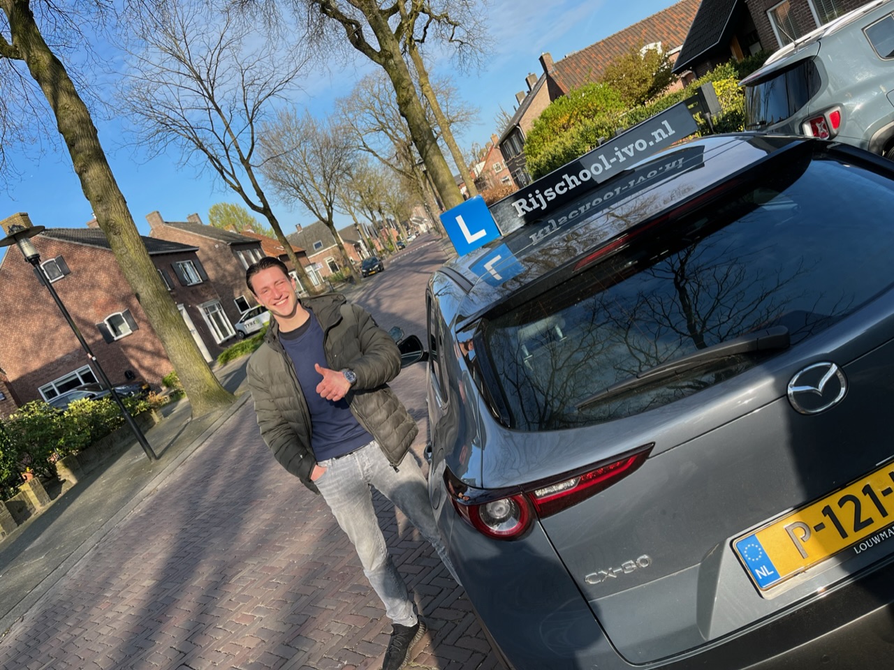 Teun Vermeer geslaagd!!! - Rijschool Ivo