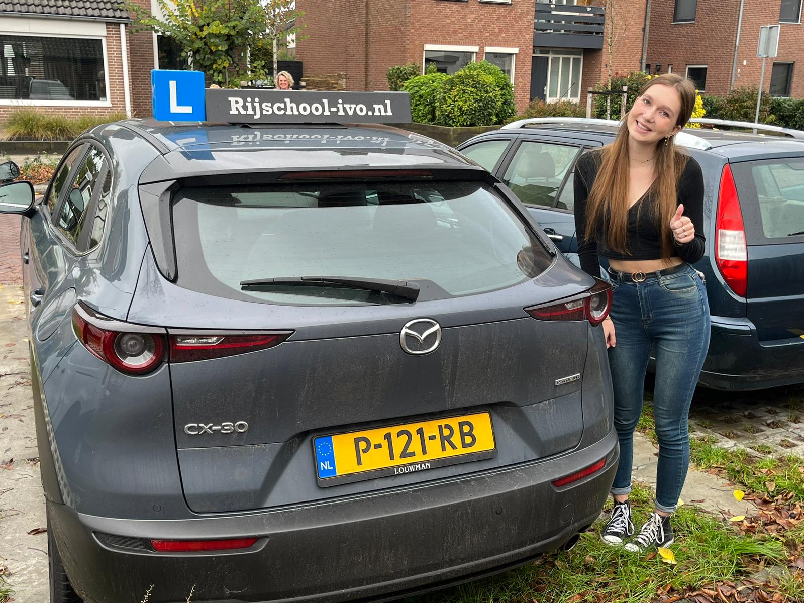 Vera Broers geslaagd!!! - Rijschool Ivo